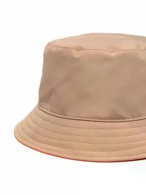 MSGM Rivet Detail Bucket Hat - Neutrals