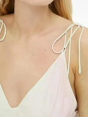 LOVECHILD Tie-straps Midi Dress