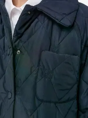 Beatrice B Diamond-pattern Quilted Coat