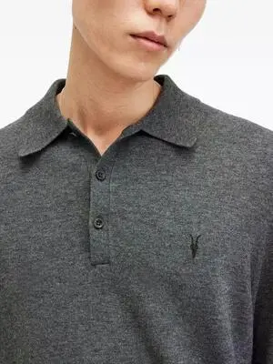 ALLSAINTS Long-sleeve Polo Shirt