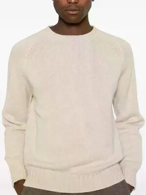 MA'RY'YA Ribbed-knit Sweater