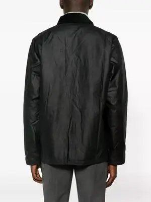 Barbour Flap-pocket Jacket With Corduroy Collar