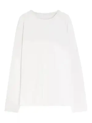 LEMAIRE Patch-pocket Long-sleeve T-shirt - White