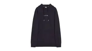 LANVIN Embroidered Logo Loose Hoodie