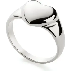 ANA LUISA Isla Heart Ring - Silver