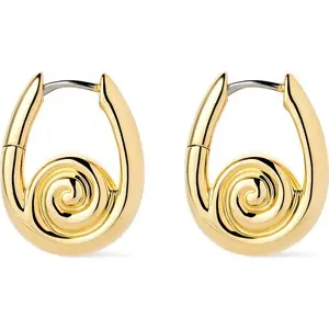 ANA LUISA Ariel Hoop Earrings - Gold