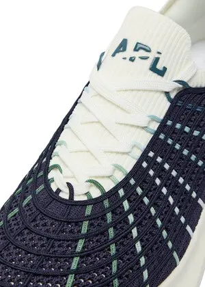 Apl Techloom Zipline Knitted Sneakers - Navy