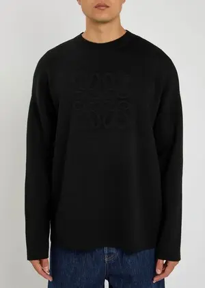 Loewe Anagram Wool-blend Sweatshirt