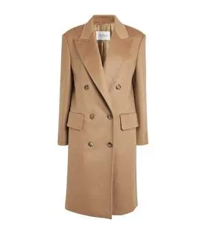 Women's Camel Beige Wool Coats