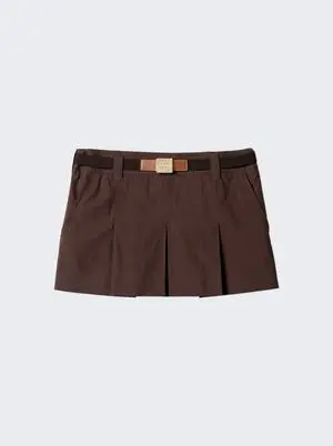 Miu Miu Flared Mini Skirt