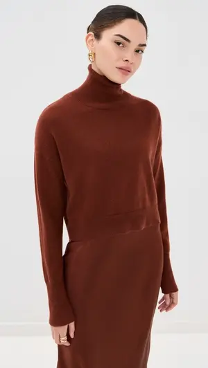 Sablyn Cashmere Turtleneck Sweater
