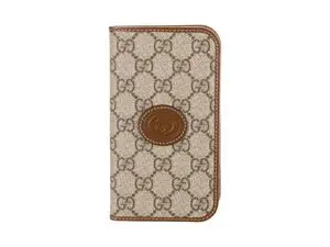 Gucci Gg Iphone 15 Case Wallet - Brown