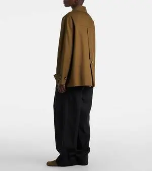 Proenza Schouler Angela Herringbone Cotton Jacket