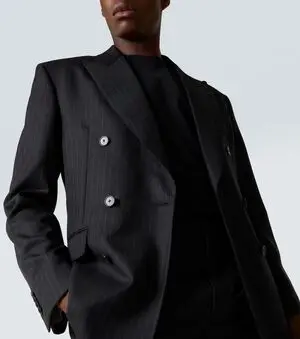 Givenchy Pinstripe Wool Blazer