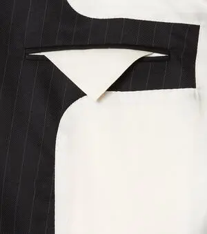 Givenchy Pinstripe Wool Blazer