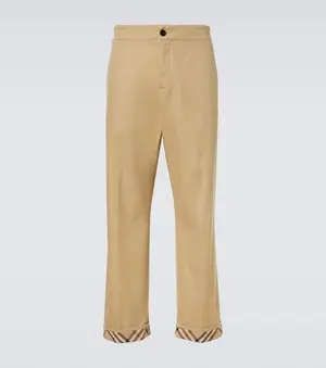 Burberry Button Detailed Pants For Men