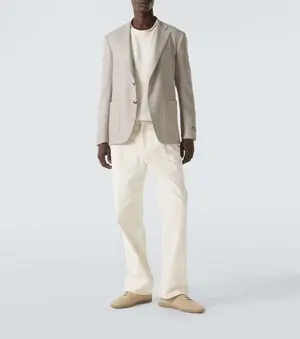Canali Kei Wool Blazer - Grey