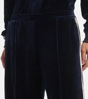 The Upside Monaco Freya High-rise Velour Sweatpants