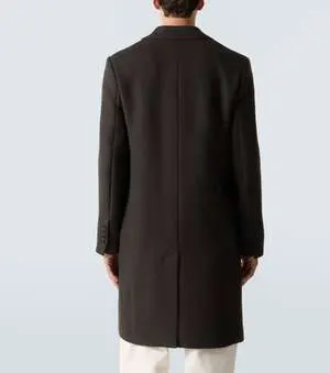 Ami Single-breasted Wool Coat
