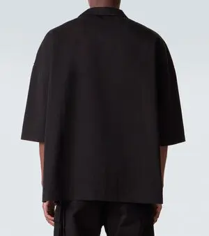 Rick Owens Magnum Tommy Oversized Cotton Twill Shirt