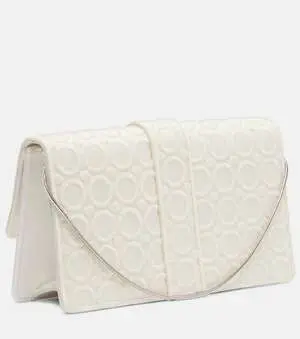 Manolo Blahnik Capri Embellished Clutch