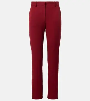 JOSEPH Coleman Slim Pants - Red