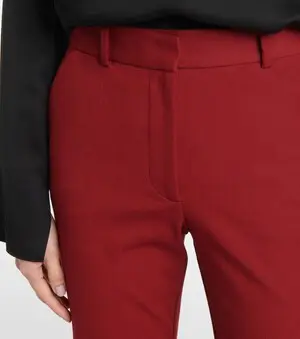 JOSEPH Coleman Slim Pants - Red