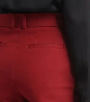 JOSEPH Coleman Slim Pants - Red