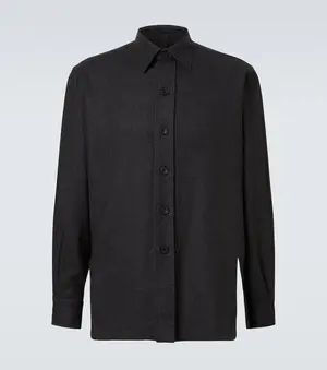 Rubinacci Virgin Wool Shirt - Grey