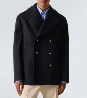 Valentino Garavani Double-breasted Virgin Wool Jacket