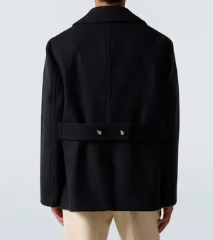 Valentino Garavani Double-breasted Virgin Wool Jacket