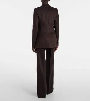 Gabriela Hearst Stephanie Silk Blazer - Brown