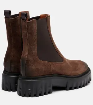Hogan H700 Suede Chelsea Boots