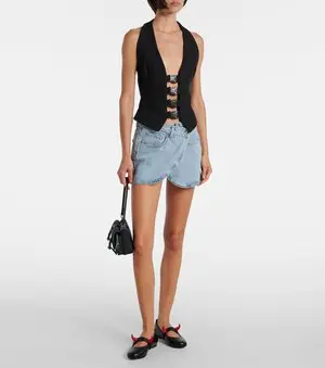Coperni X Disney® Leather Mary Jane Flats