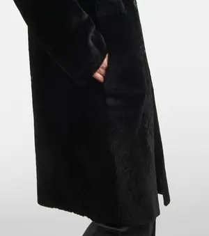 JOSEPH Reversible Shearling And Leather Coat
