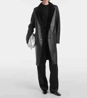 JOSEPH Reversible Shearling And Leather Coat