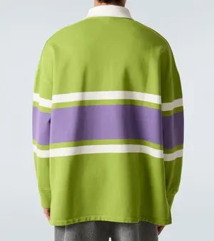 Loewe Striped Cotton Polo Sweater