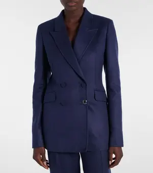 Gabriela Hearst Stephanie Silk Blazer - Blue