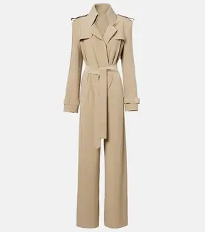 Norma Kamali Double-breasted Jumpsuit - Beige