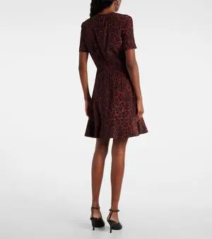 Stella McCartney Stella Iconics Silk Cady Minidress - Red