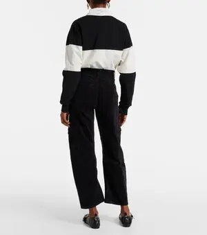 Citizens Of Humanity Marcelle Barrel-leg Cargo Pants - Black