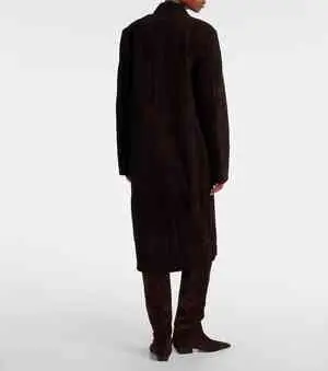 Staud Sabine Suede Coat
