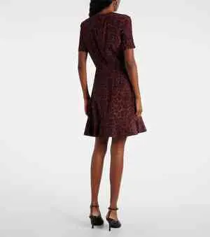 Stella McCartney Stella Iconics Silk Cady Minidress - Red