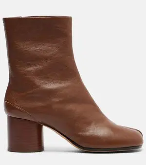 MAISON MARGIELA Tabi 60 Leather Ankle Boots