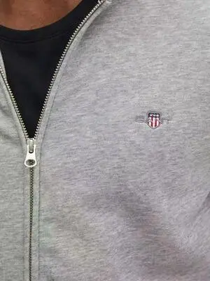Gant Shield High-neck Zip-up Sweater