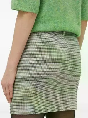 GESTUZ Checked Mini Skirt