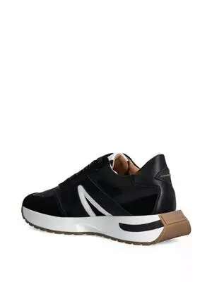 ALEXANDER SMITH Panelled Lace-up Sneakers - Blk