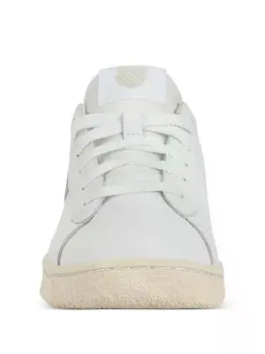 K-Swiss Slammklub Leather Sneakers - White