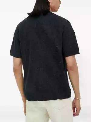 American Vintage Speckled V-neck Sweater