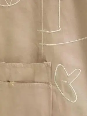 Desigual Embroidered-details Buttoned Shirt Jacket